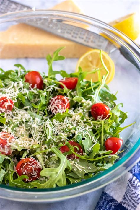 Arugula Salad With Lemon Vinaigrette Kylee Cooks
