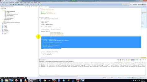 Collect Facebook Metadata Into MongoDB YouTube