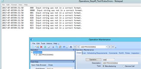 Input String Error For Dmt Epicor Erp 9 Epicor User Help Forum