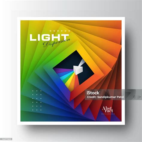 분산 빛의 다채로운 스펙트럼 유리 프리즘과 빛의 광선으로 실험하십시오 프리즘에 대한 스톡 벡터 아트 및 기타 이미지 프리즘 굴절 삼각형 Istock