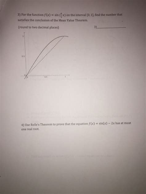 Solved For The Function F X Sin Pi X On The Interval Chegg