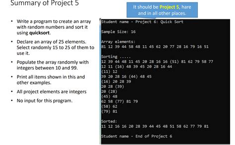 Solved JAVA Project Quick Sort Quick Sort Is A Chegg Com