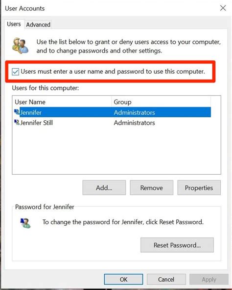 How To Turn Off The Password Feature On Windows 10