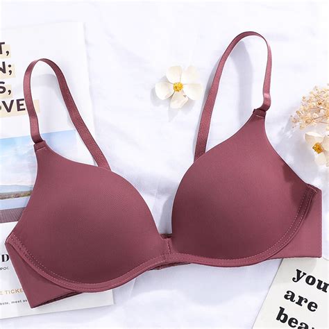 Flat Chested Aaa Aa Abc Women Bras Sexy Lingerie Thin Padded Wireless