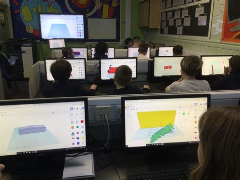 Tinkercad On Twitter Rt Mv Year6 Year 6 Enjoying Creating Their Own 3d Badges Using