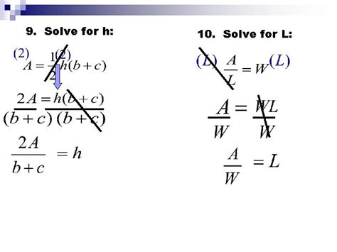 Solving Equations For A Specific Variable N When