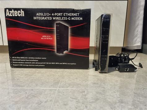 Aztech Adsl Router Computers And Tech Office And Business Technology On Carousell