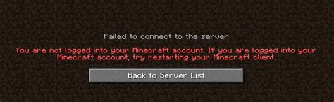 Cant Connect To Servers I Dont Know What To Do I Am Logged In And I
