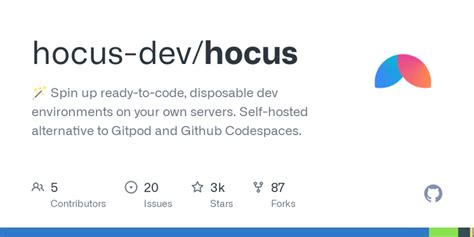 Paolo Perliti Scorzoni On Linkedin Github Hocus Devhocus 🪄 Spin Up Ready To Code