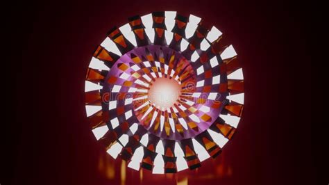 Hypnotic Looping Animation 3d Endless Animation Cyclic Seamless