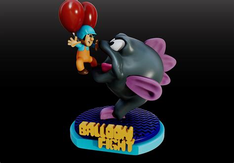 Stl File Balloon Fight Diorama 🎈 ・3d Printer Model To Download・cults