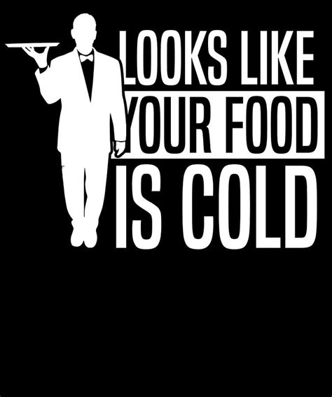 Waitress Server Waiter Digital Art By Crazy Squirrel Fine Art America