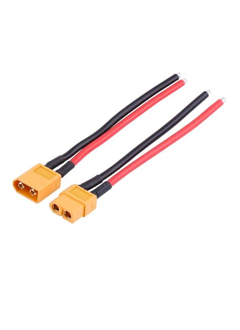 Xt30 Xt60 Xt90 Male And Female 10cm Wired Pigtail Connectors Flying Tech
