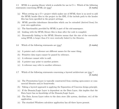 Solved 15 Sfml Is A Gaming Library Which Is Available For