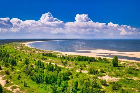 Beautiful Scenery Of Baltic Sea Beach In Sobieszewo At Summer Poland