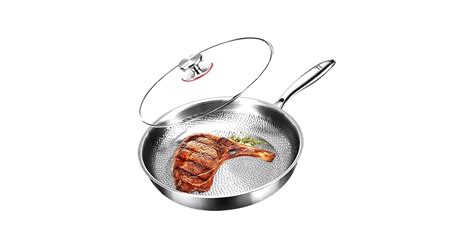 Tipanexi Hammered Titanium Skillet Tipanexi Titanium Pan Pro With Lid