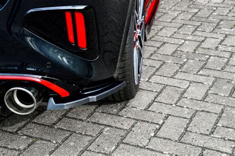 Performance Боковые Накладки на задний бампер для Kia Ceed CD GT ...