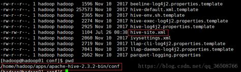 Hive的安装与配置（二） Csdn博客