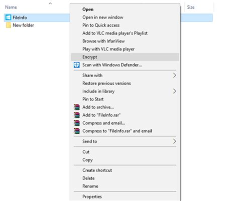 Add Encrypt Or Decrypt Item To Context Menu In Windows 11
