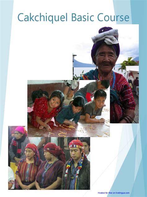 Kaqchikel Language Course Overview Pdf Verb Adjective