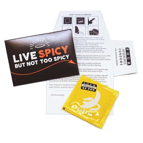 Promotional Condoms In Sleeves Custom Branded With Your Logo Australia