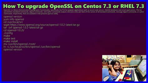 How To Upgrade OpenSSL On CentOS 7 3 YouTube
