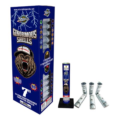 Ginormous Shells Massive 60 Gram Cannister Shells