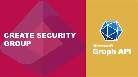 How To Create Security Groups In Microsoft Entra Id Using Graph Api Youtube