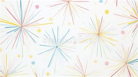 Seamless Retro Starburst Pattern With Abstract Geometric Shapes Perfect For Wallpaper And