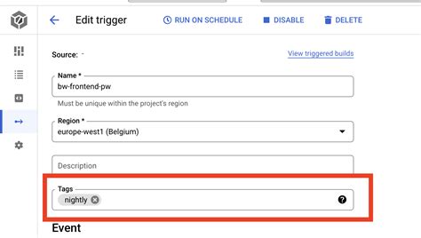 Tags Column Not Set In Build History Stack Overflow