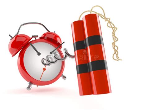 Dynamite With Alarm Clock Stock Illustration Illustration Of Bomb