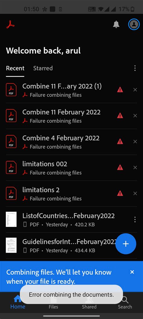 Combining Files Error On Ipad And Iphone Adobe Community 12581414