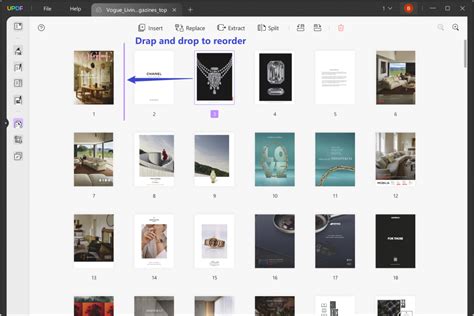 Efficiently Move PDF Pages Around On Windows UPDF