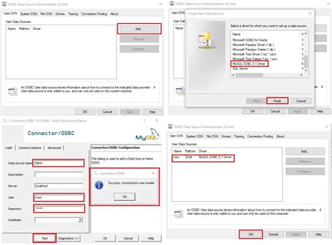 5 ways to connect outlook to mysql