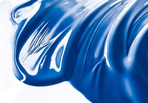 Premium Photo Glossy Blue Cosmetic Texture As Beauty Makeup Product Background Cosmetics And