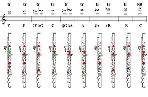 F调笛子指法 网络排行榜