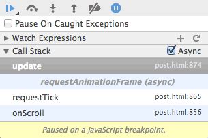 Debugging Asynchronous JavaScript With Chrome DevTools Blog Chrome For Developers