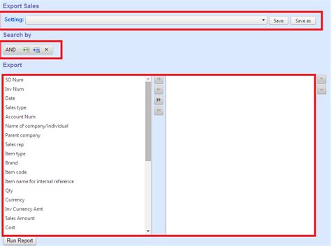 User Defined Criteria Export Data Smark Global