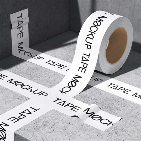 Free Duct Tape Mockup Psd Css Author