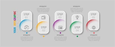 Premium Vector Timeline Chart Infographic Element