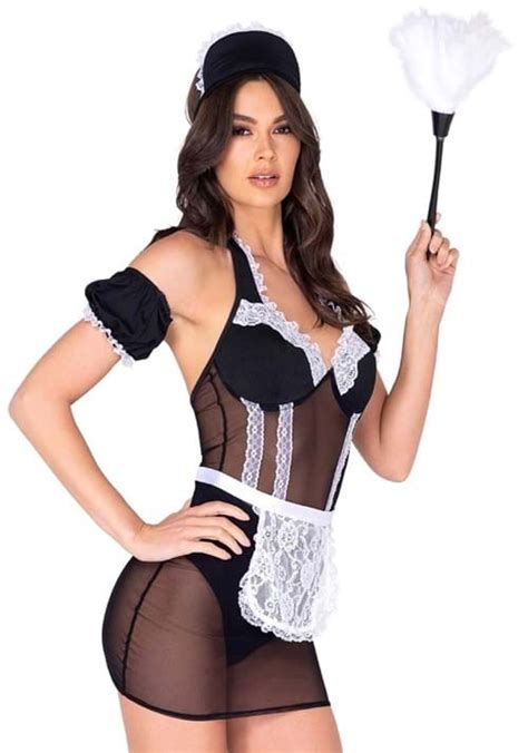 Sexy Womens French Maid Costume