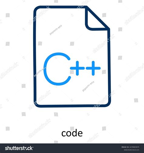 Code Binary Icon Concept Stock Vector Royalty Free 2278003075