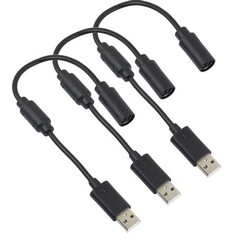 Whiteeeen 3pcs Replacement Dongle Usb Breakaway Cable For