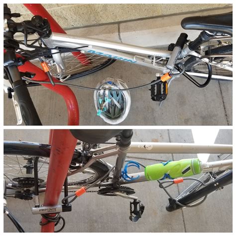 Same Rack Same Locks Two Very Different Executions R Bikecommuting