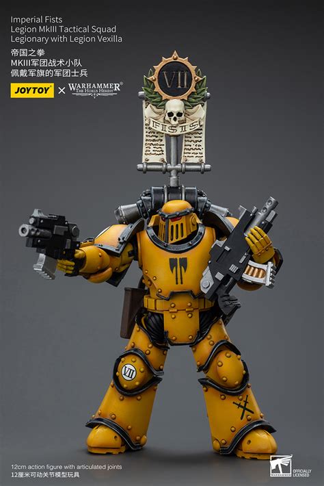 Joytoy Warhammer The Horus Heresy Imperial Fists Mkiii Tactical Legionaries