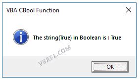 VBA CBool Function In Excel Explained Syntax Examples VBAF COM