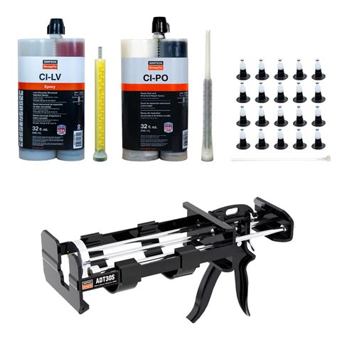 Simpson Strong Tie Cilv32 Kit Professional Structural Injection Epoxy Kit
