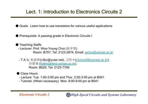 Lect 1 Introduction To Electronics Circuits 2