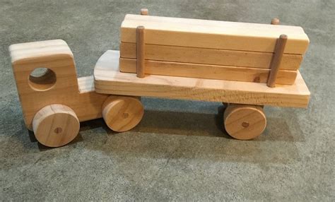 Log Truck Handmade Wooden Toys Making Wooden Toys Wooden Toys