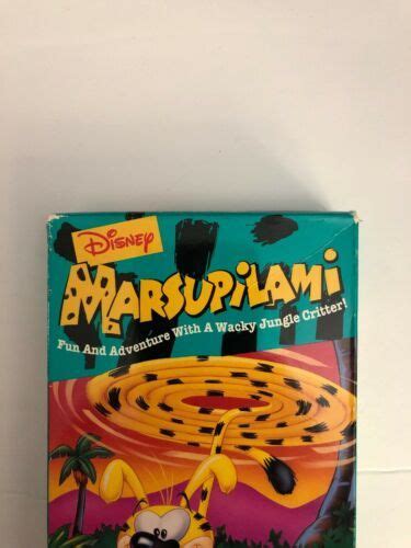 Disney Marsupilami Adventurous Tails Vhs Rare Vintage Collectible Ships